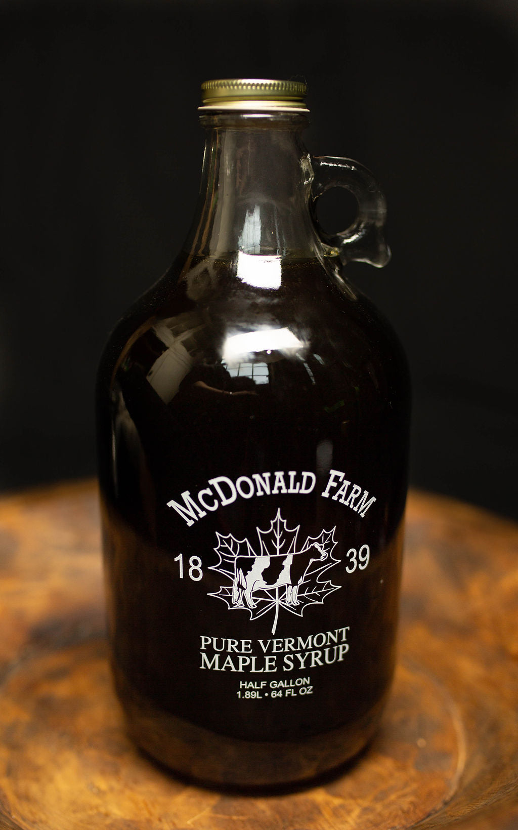 Half Gallon Pure Vermont Maple Syrup – McDonald Farmstand